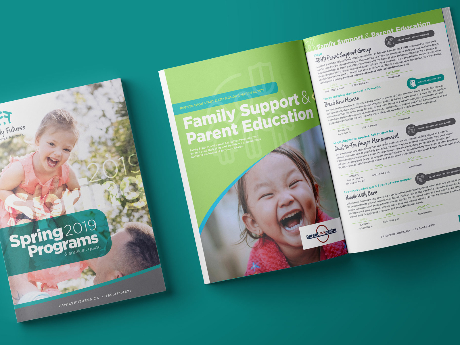 Families First Program Magazine by Arkane Creative on Dribbble