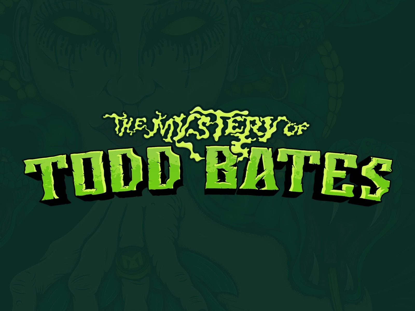 The Mystery of Todd Bates type by Matija Jursic on Dribbble