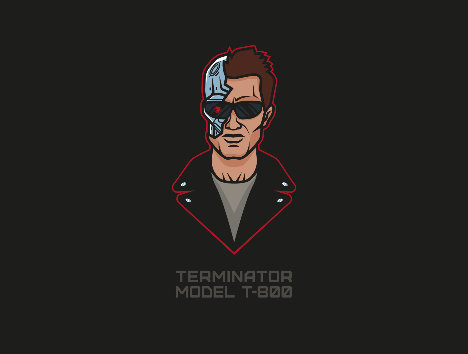 Terminator Model T 800 by Redouane Sayah on Dribbble