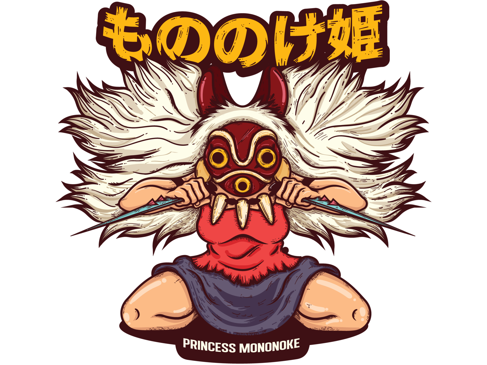Mononoke Color by Redouane Sayah on Dribbble