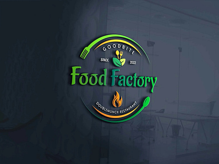 FOOD FACTORY Logo Design by Ansar Designer on Dribbble