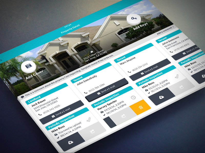 Property Details by Nicolas Fallourd on Dribbble