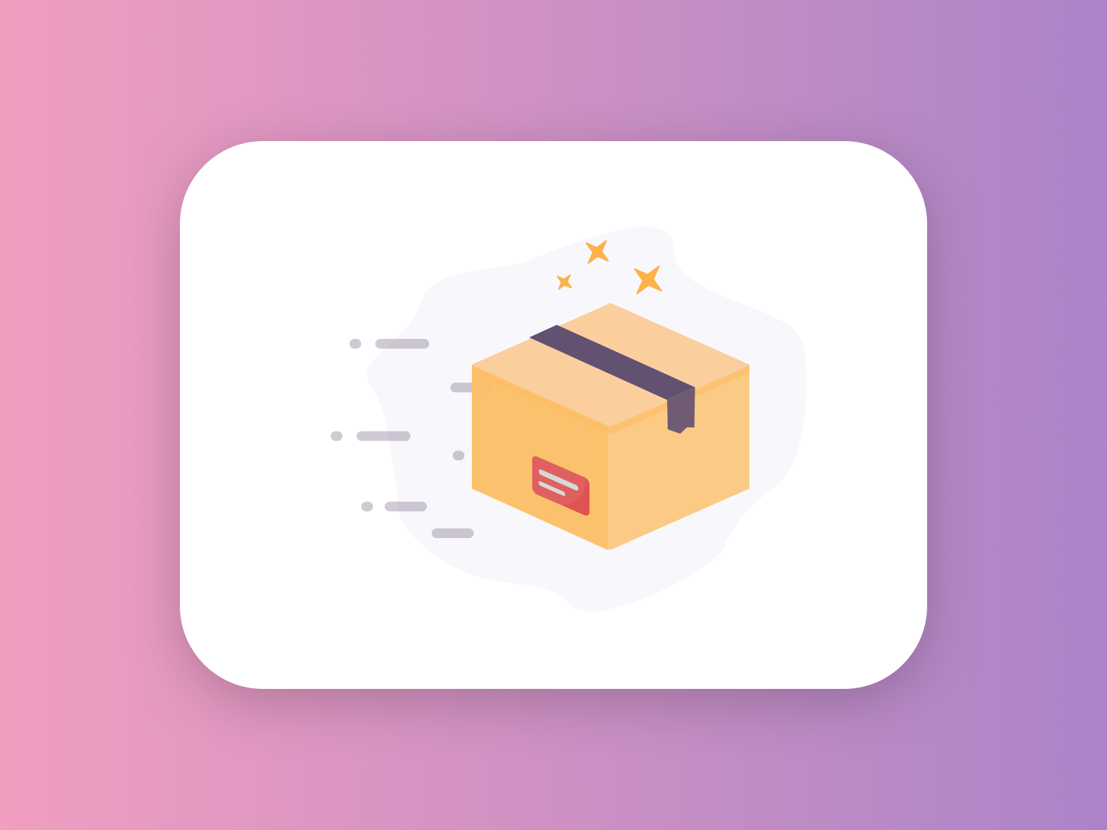 Illustration Shipping Box by Faizal Senawijaya on Dribbble