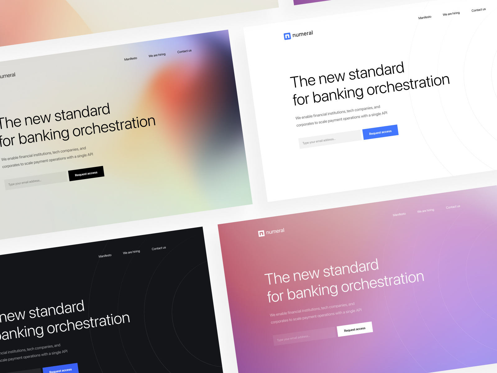 Numeral — Landing page exploration by Yoan Almeida for Hexa on Dribbble