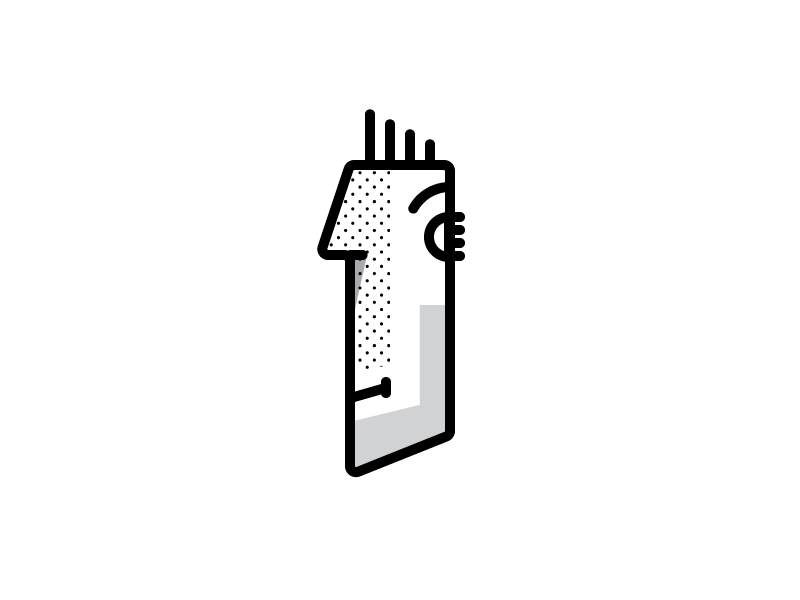 Number 1 Head by Eena Daou on Dribbble