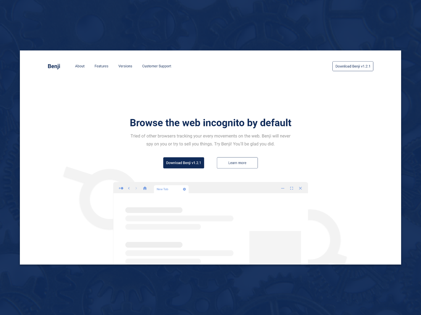 Benji - Modern Web Browser by Treana Slocum on Dribbble