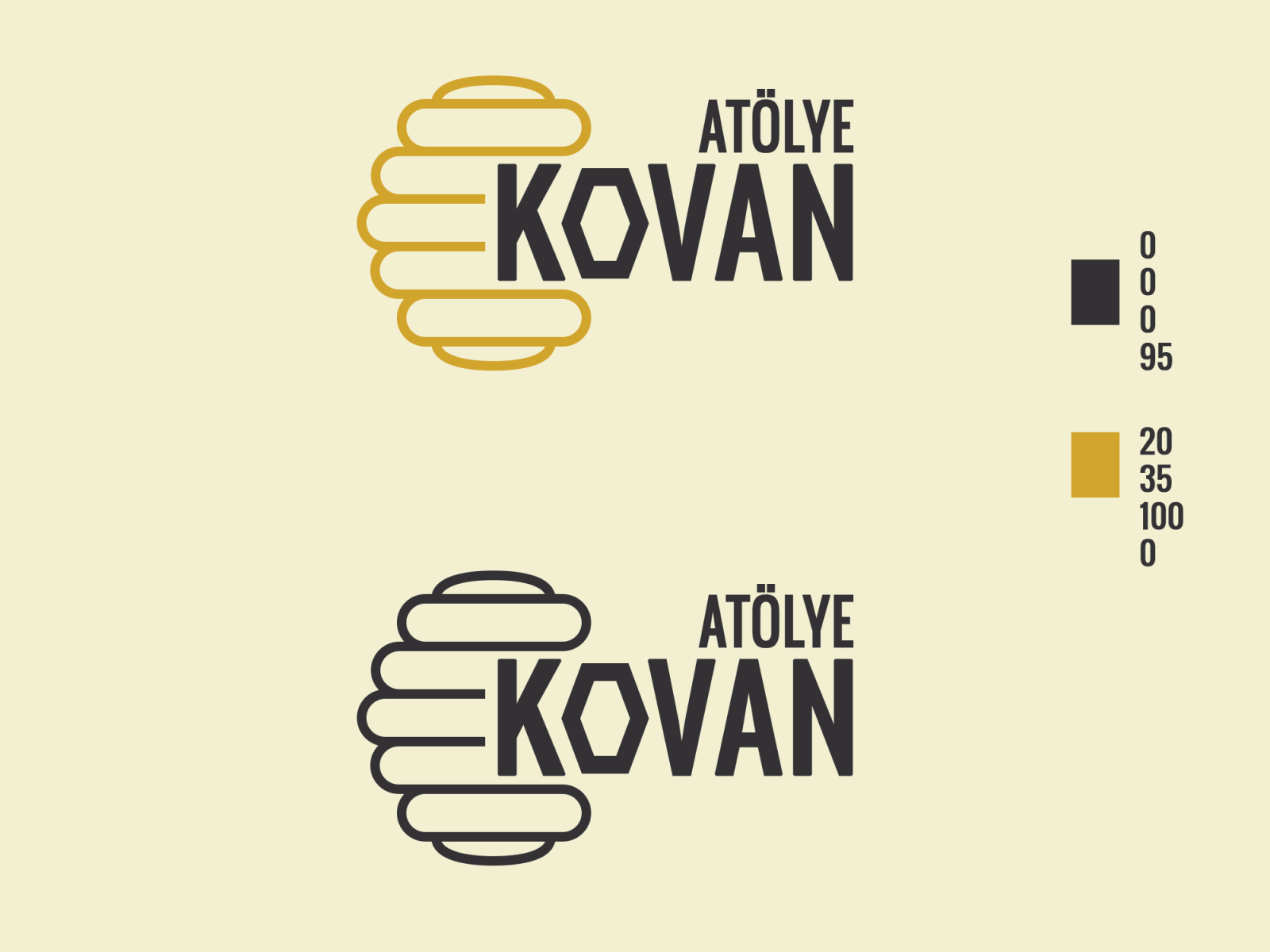 Atelier Kovan Logo Design by İlkay Turan on Dribbble