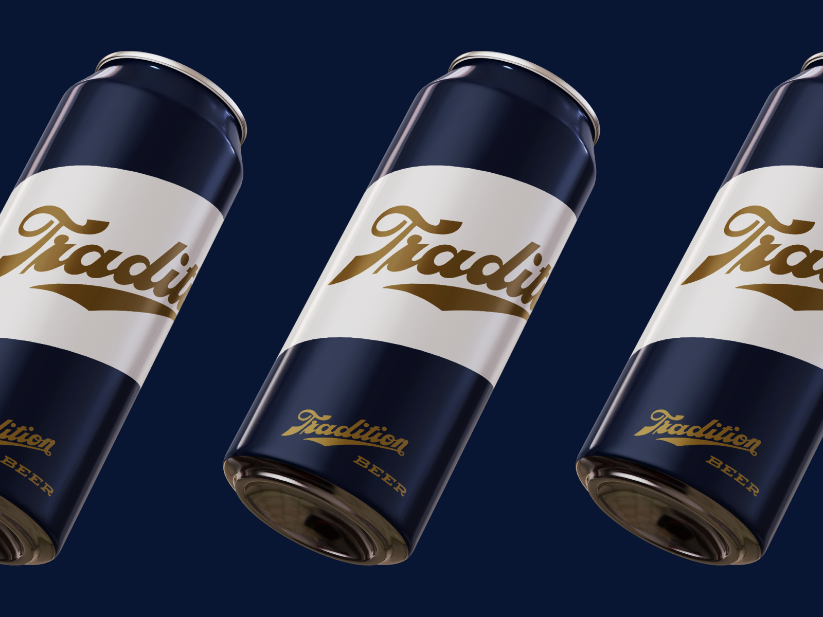 Tradition Beer Can by Troy Chafin on Dribbble