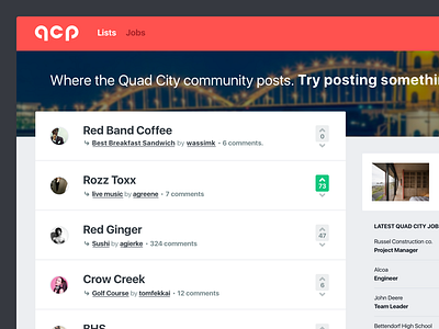 QCP by Andrew on Dribbble