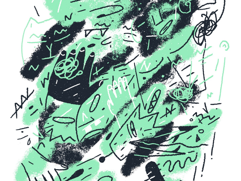 Dog fight by Sergio Moreno on Dribbble