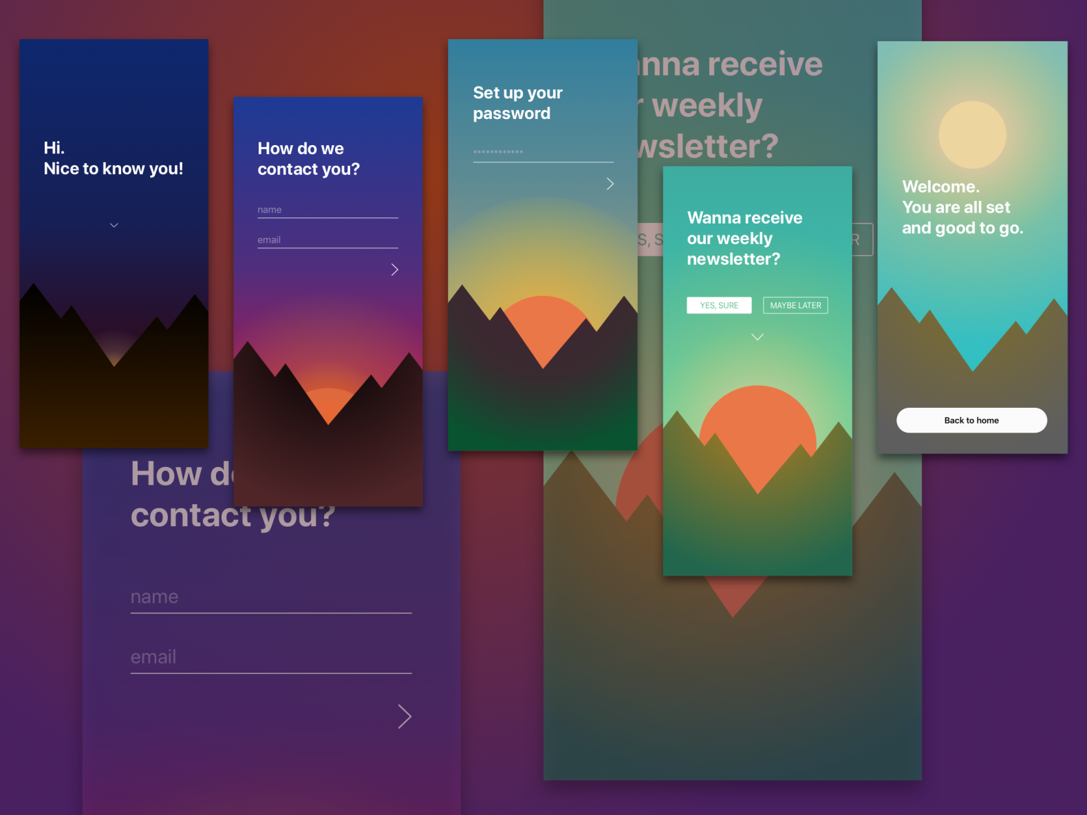 13 Sign Up UI By Steve On Dribbble 13 Sign Up UI By Steve On Dribbble