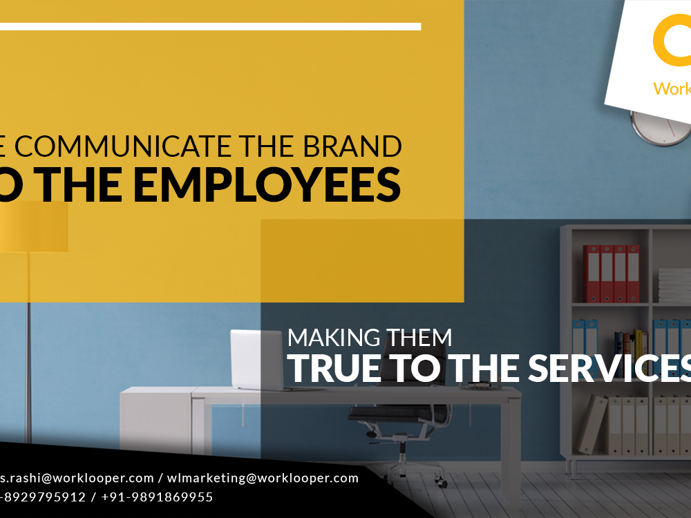 Office Branding by WorkLooper on Dribbble