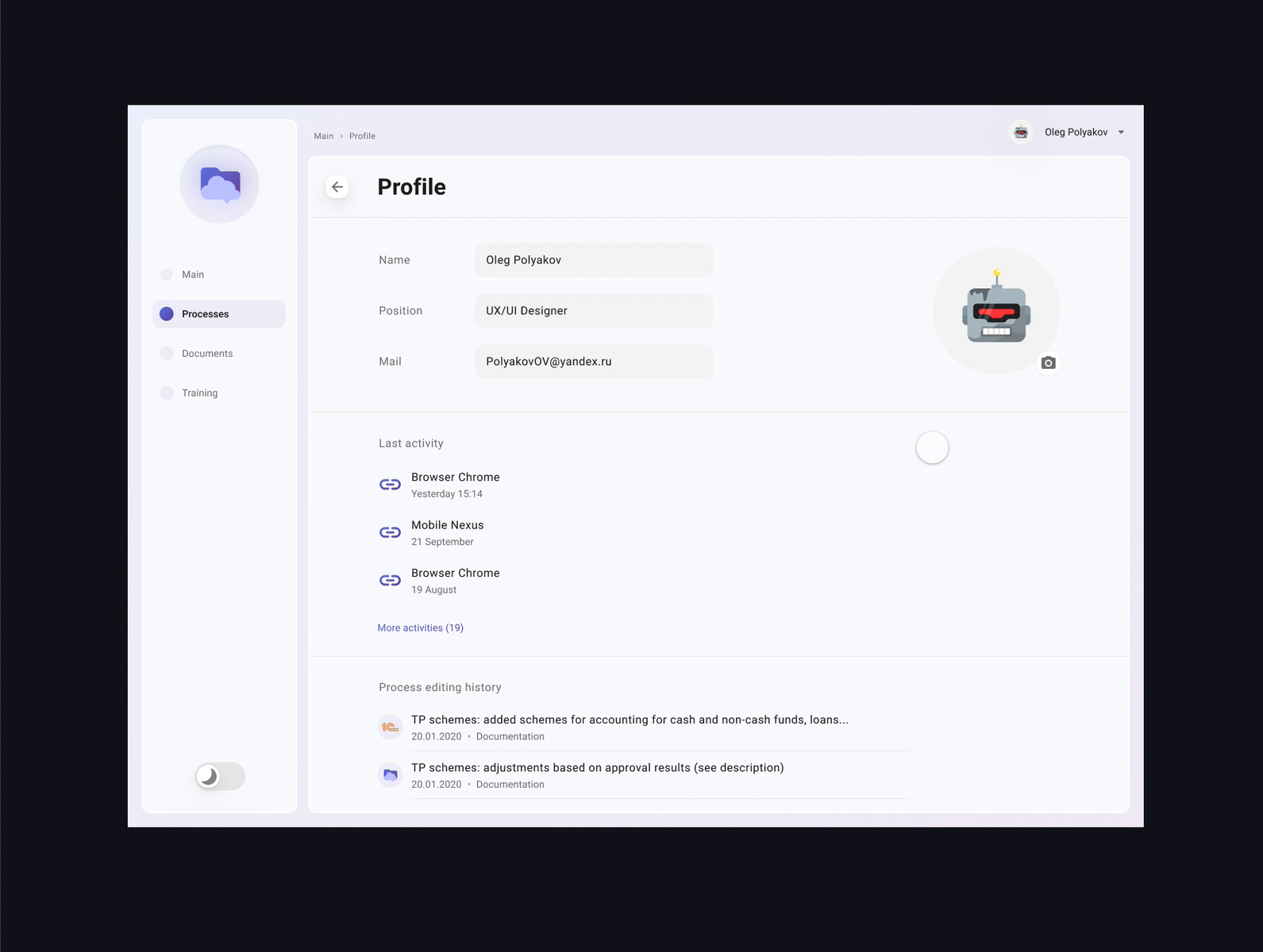 Choose avatar by Oleg Polyakov on Dribbble