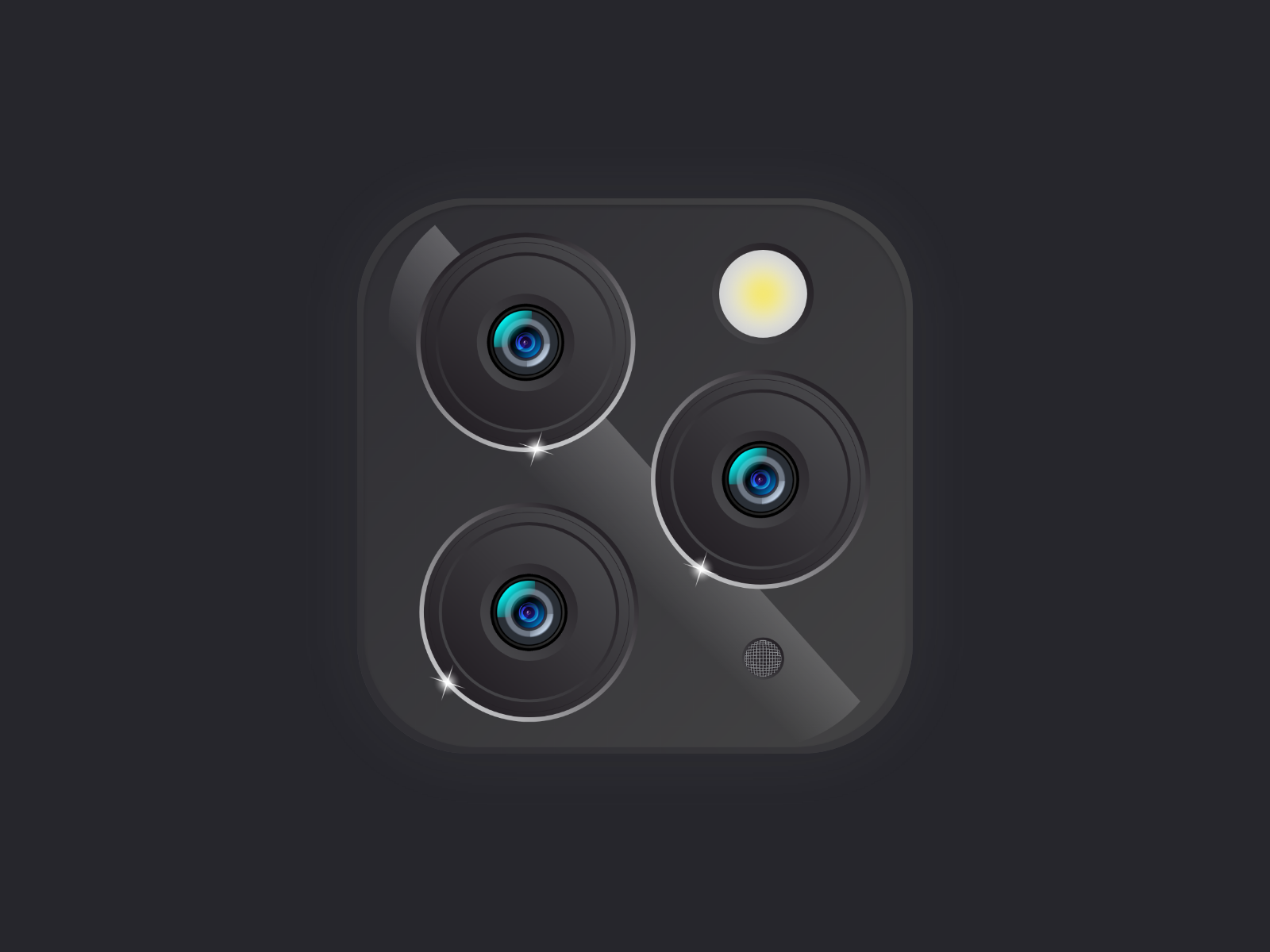 Camera For Iphone13 Icon by Jenish Bangali on Dribbble