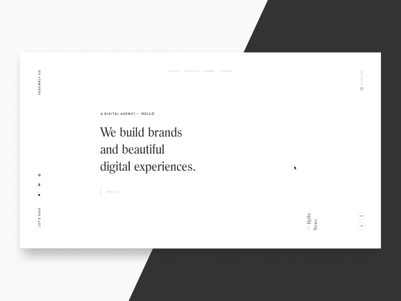 ACO Site - Contact by Assembly Co. on Dribbble