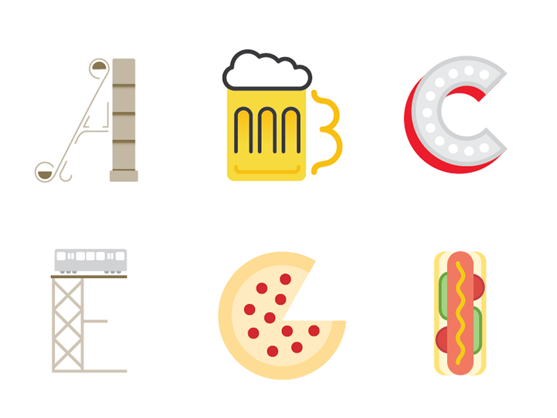 Chicago Alphabet by Devin MacDonald on Dribbble