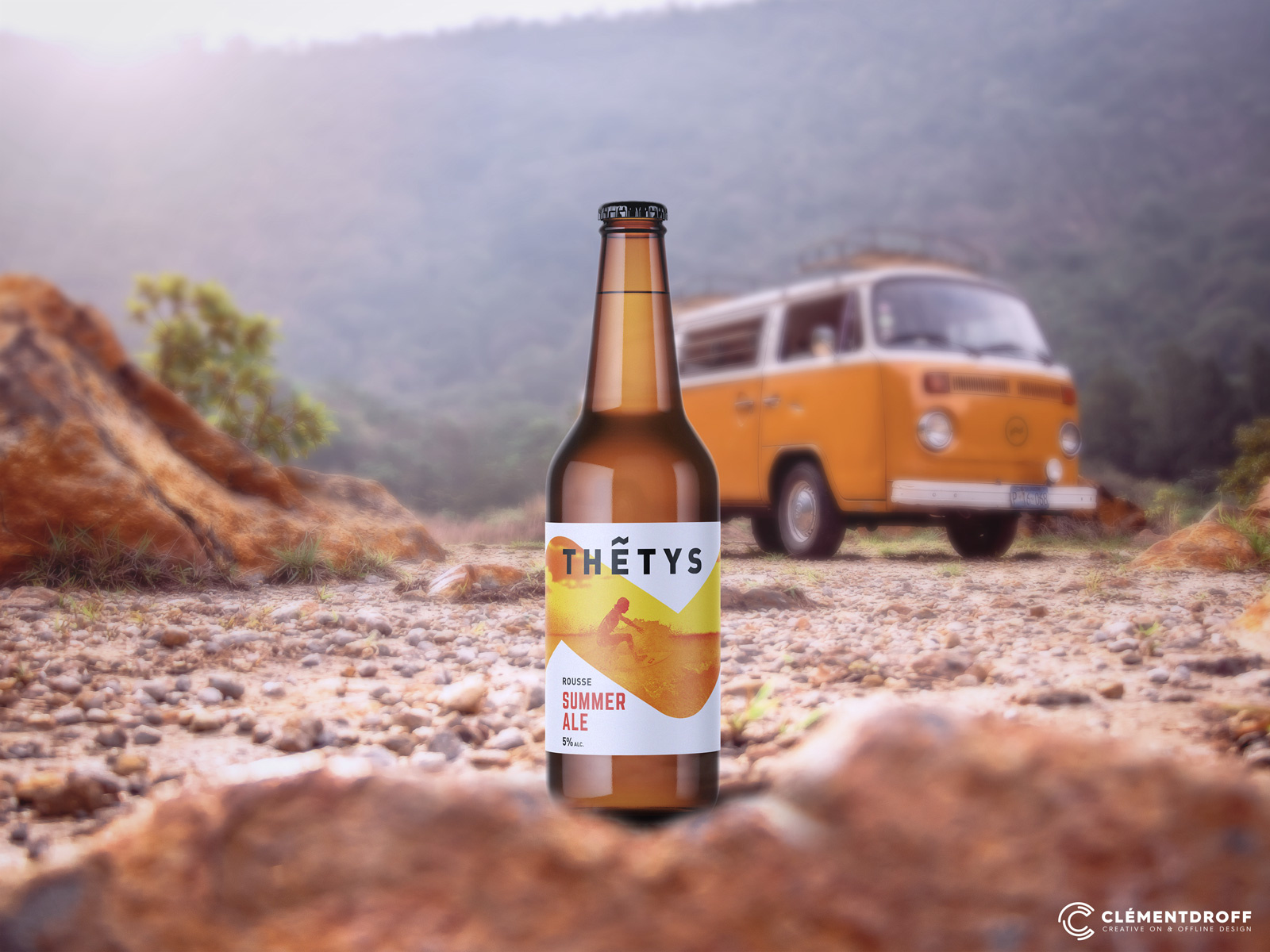 Thétys Summer Ale by Clément Droff on Dribbble