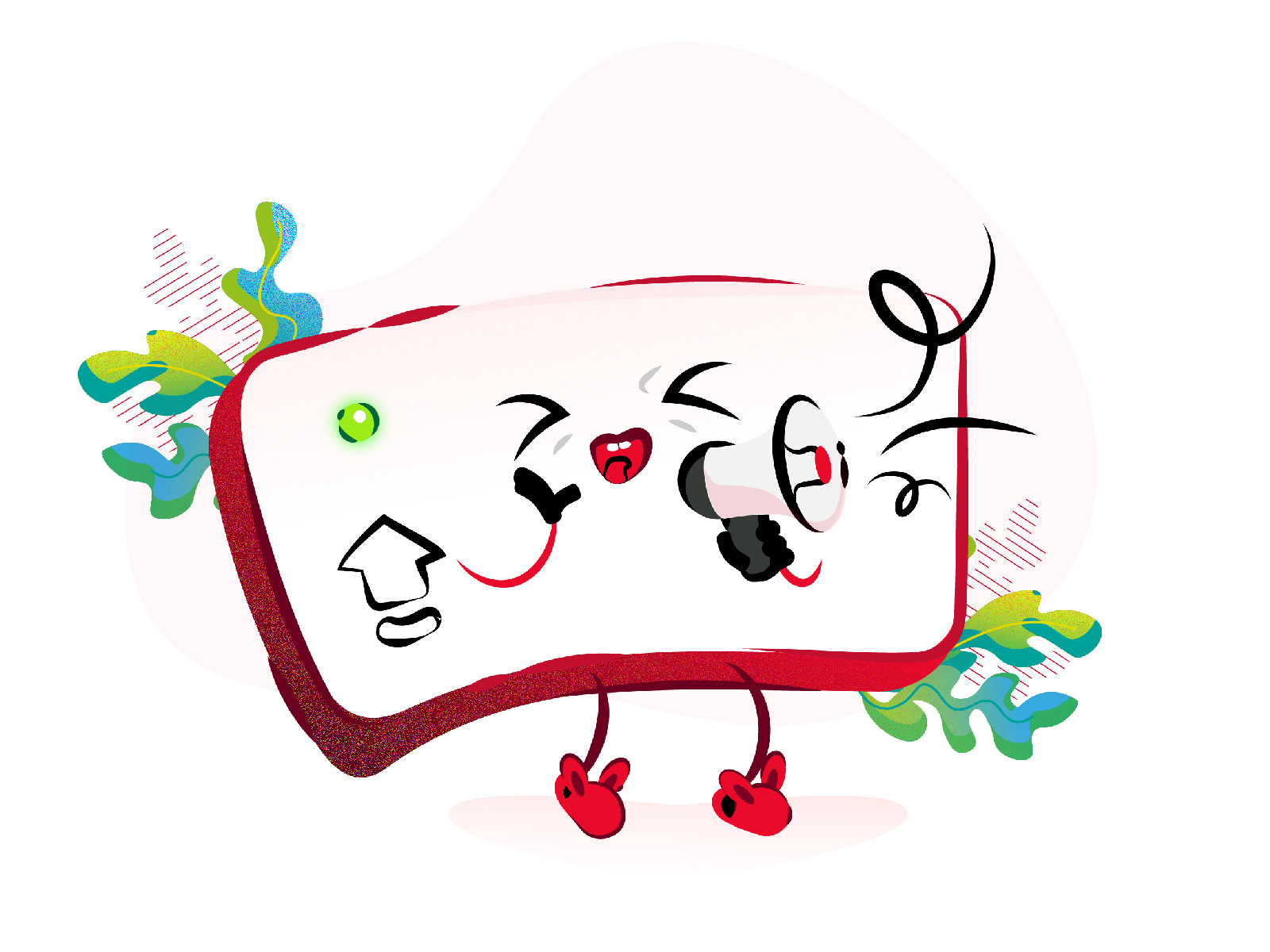 CAPS LOCK day by Aleksandra Wojnarowicz on Dribbble