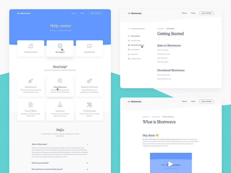 Browse thousands of Faq UI images for design inspiration | Dribbble