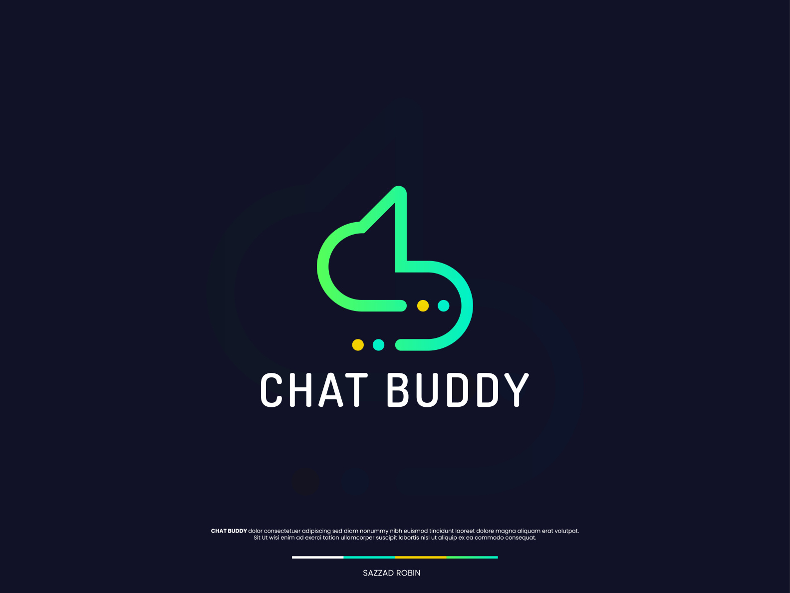 CHAT BUDDY Logo Design for Social Media Network Platform by Sazzad ...
