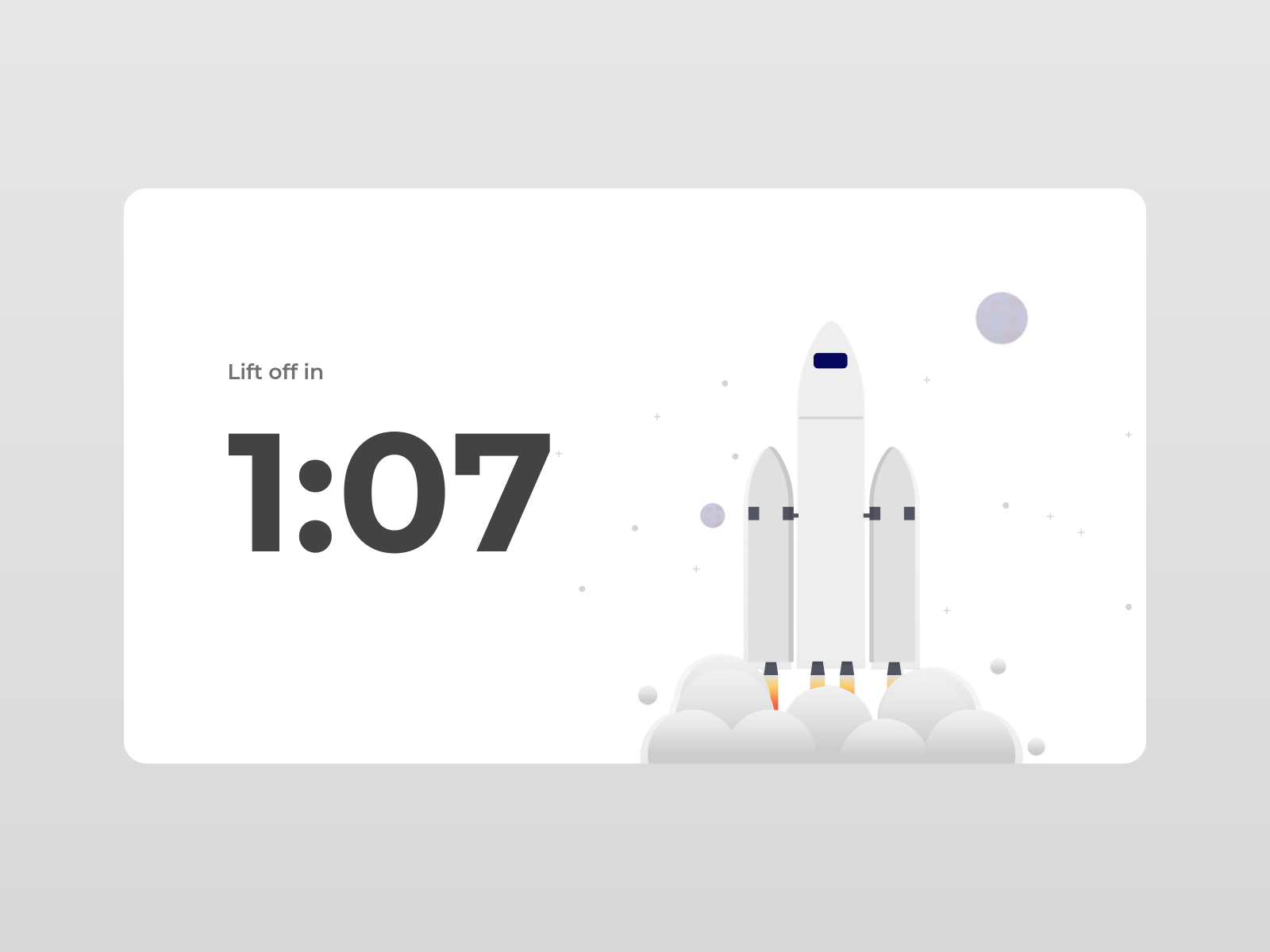 Countdown Timer by King Elisha on Dribbble
