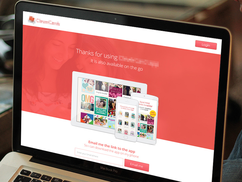 Logo Out Page by Sajin Philip on Dribbble