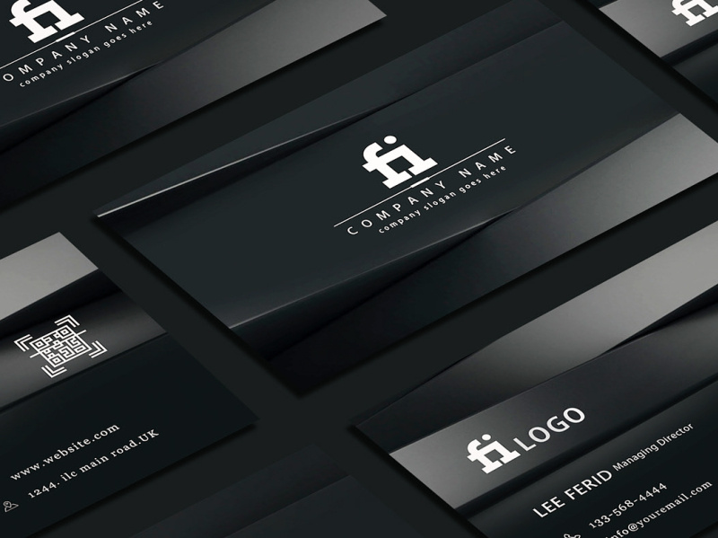 Fiverr Business Card (Featured) by Aymane Ch on Dribbble