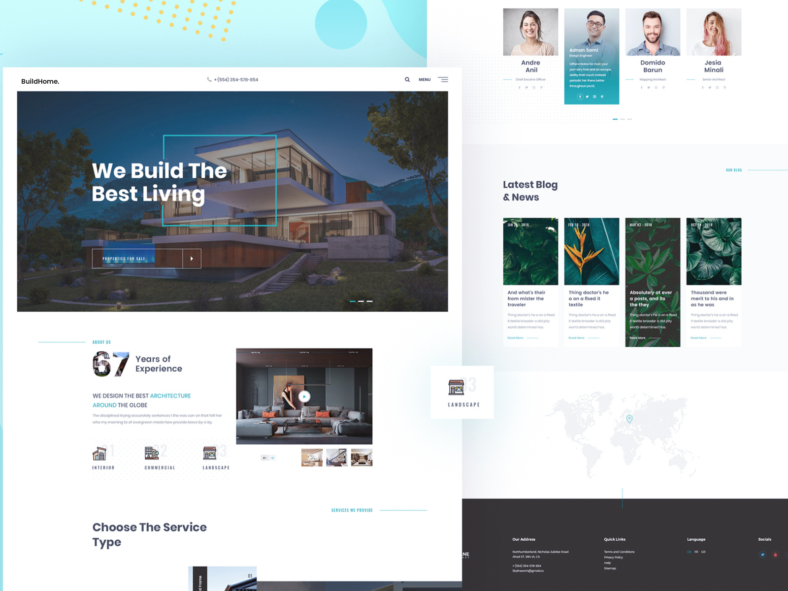 Home Theme Template Design by Sardar Irfan Khan on Dribbble