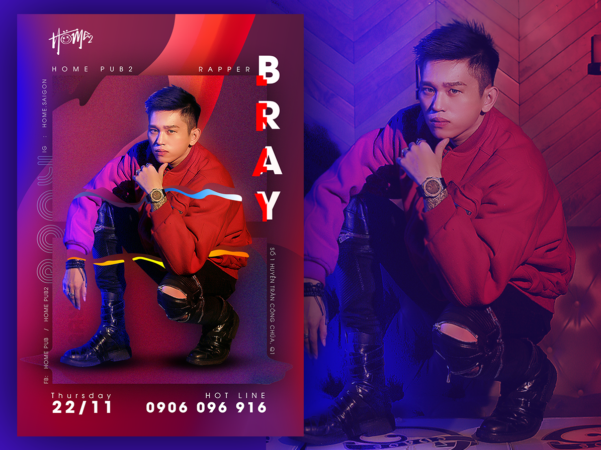 Bray - Rapper by B-Crazy on Dribbble