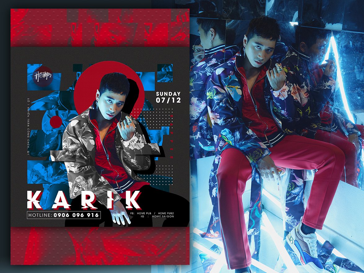 rapper - KARIK by B-Crazy on Dribbble