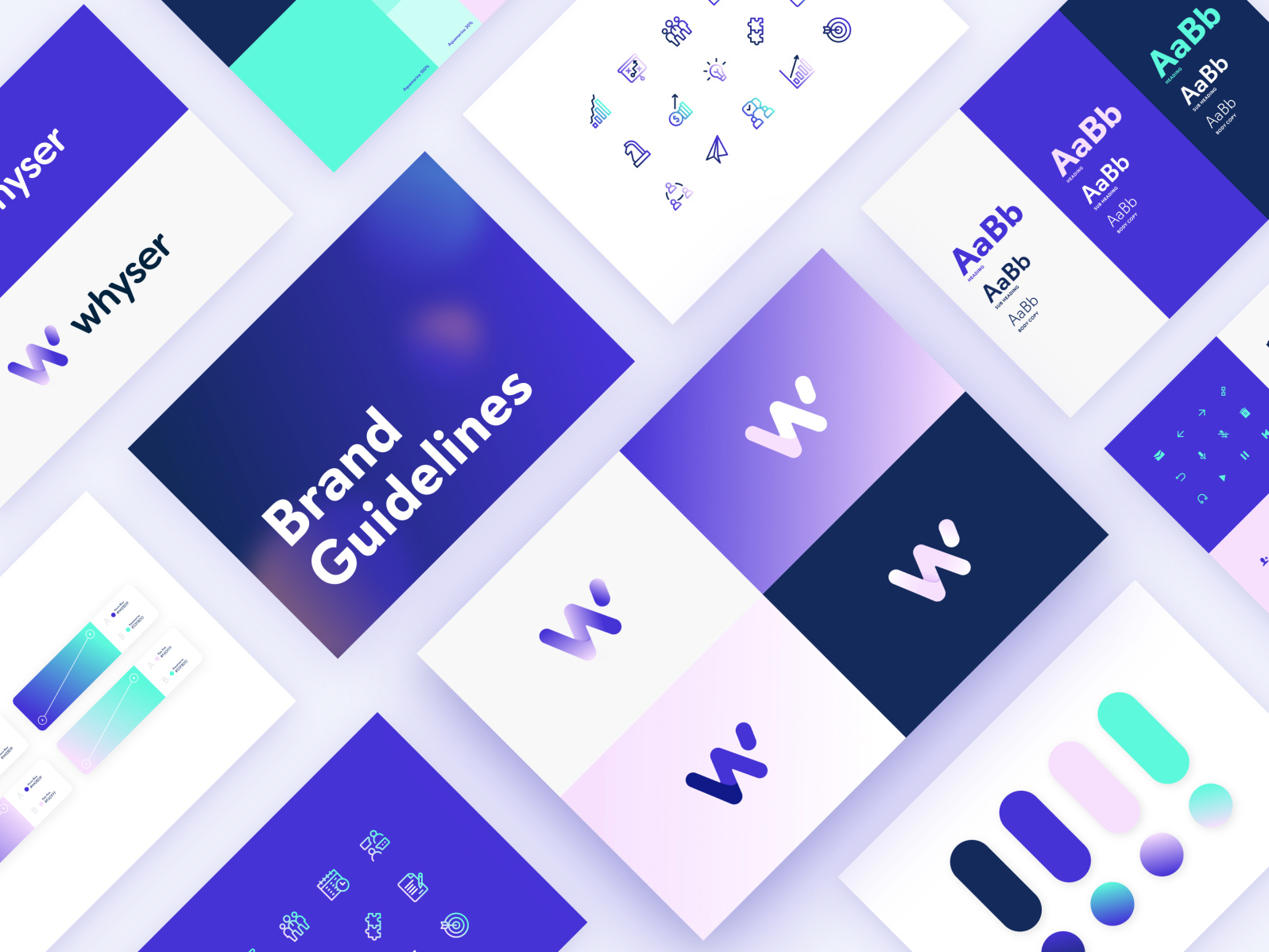 Corporate identity system by Michaela on Dribbble
