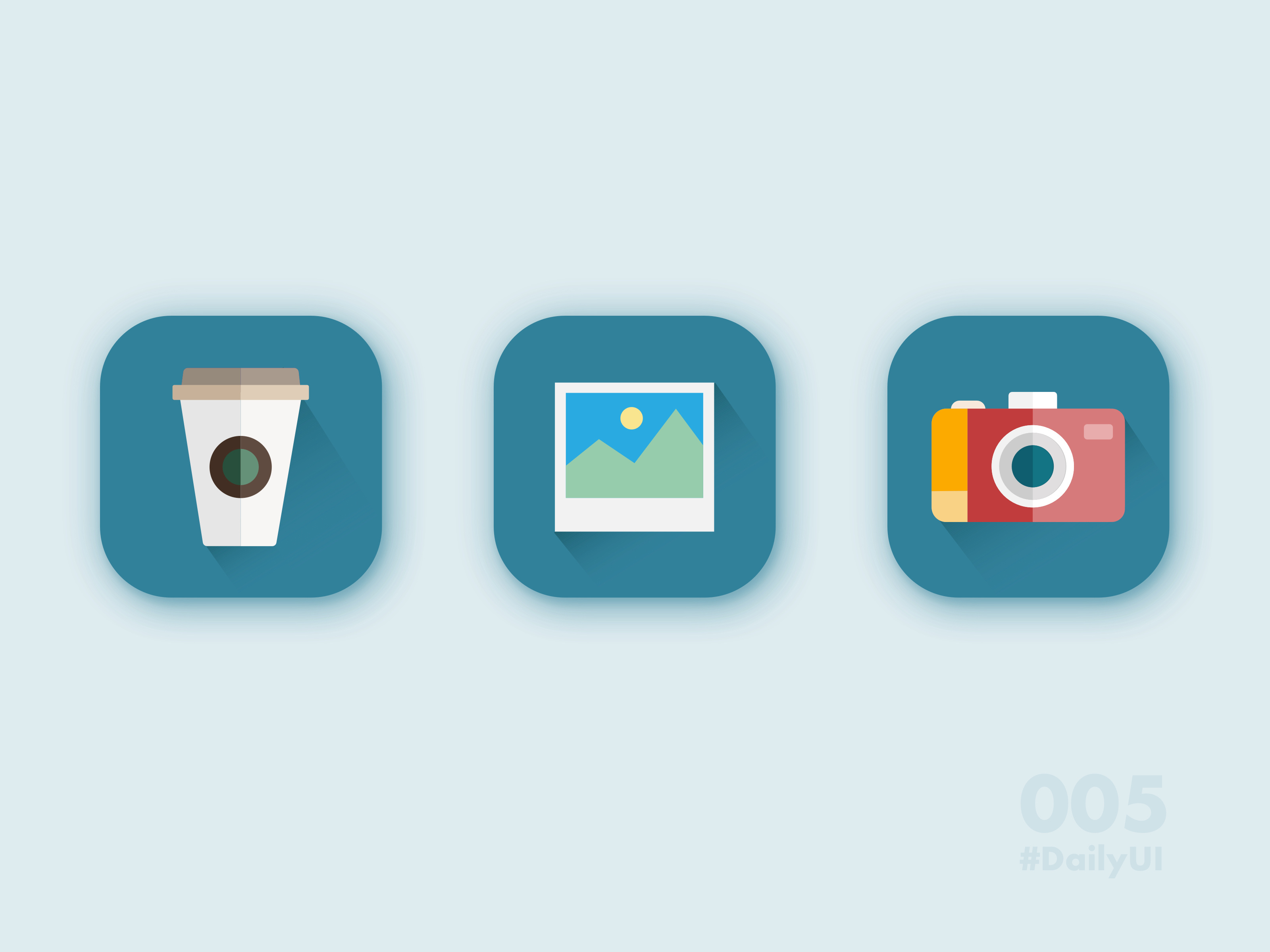Daily UI Challenge 005 - App Icon by Michaela on Dribbble
