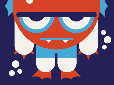 summer monster 2 by Ryan Brinkerhoff on Dribbble