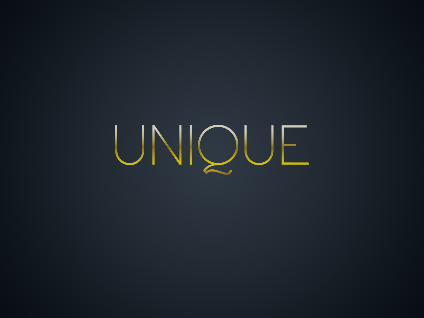 Unique Logotype by Mirek Kodes on Dribbble