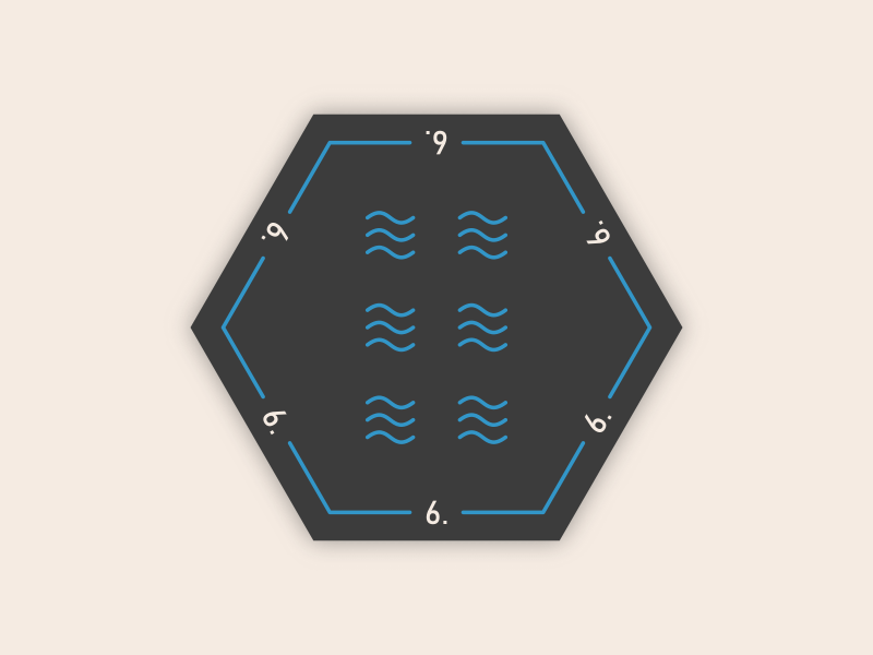 Lifelimitsart 056 / Water hex by Erik on Dribbble