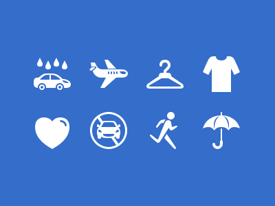Life icons by Mayor.Liu on Dribbble