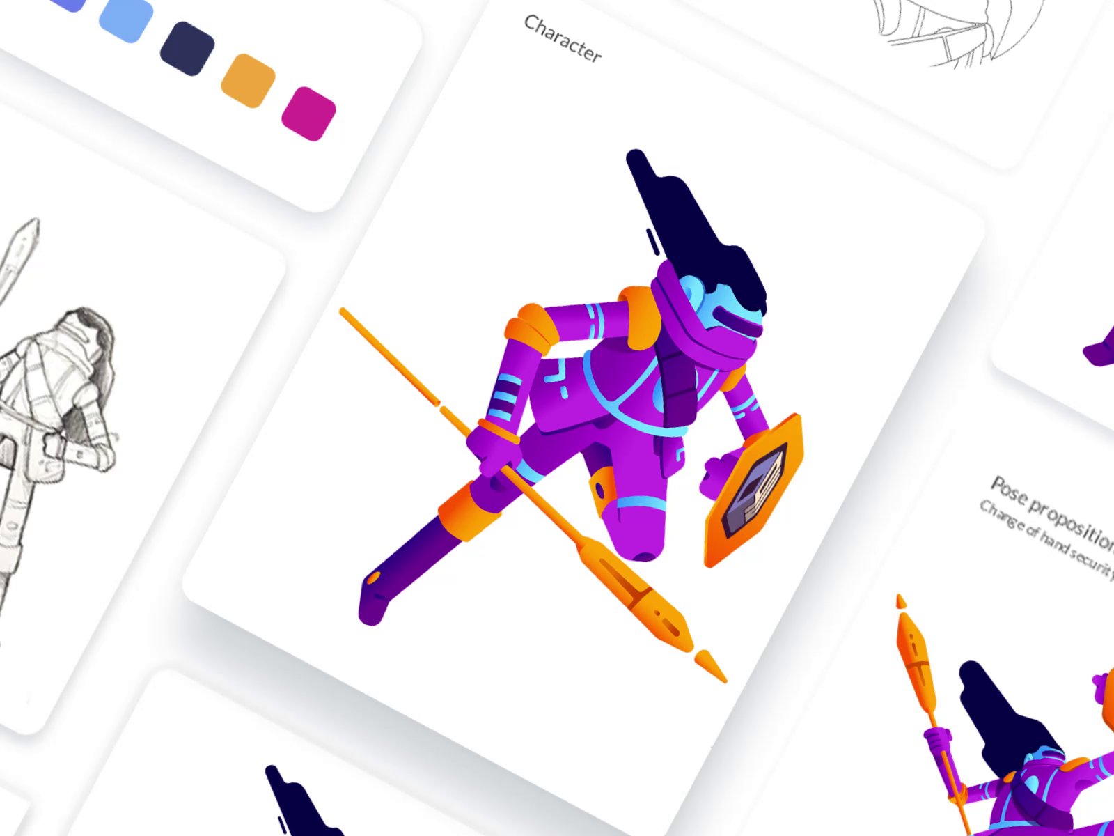 UP 9 CHARACTER by Junior Fonseca for DSpot Team on Dribbble