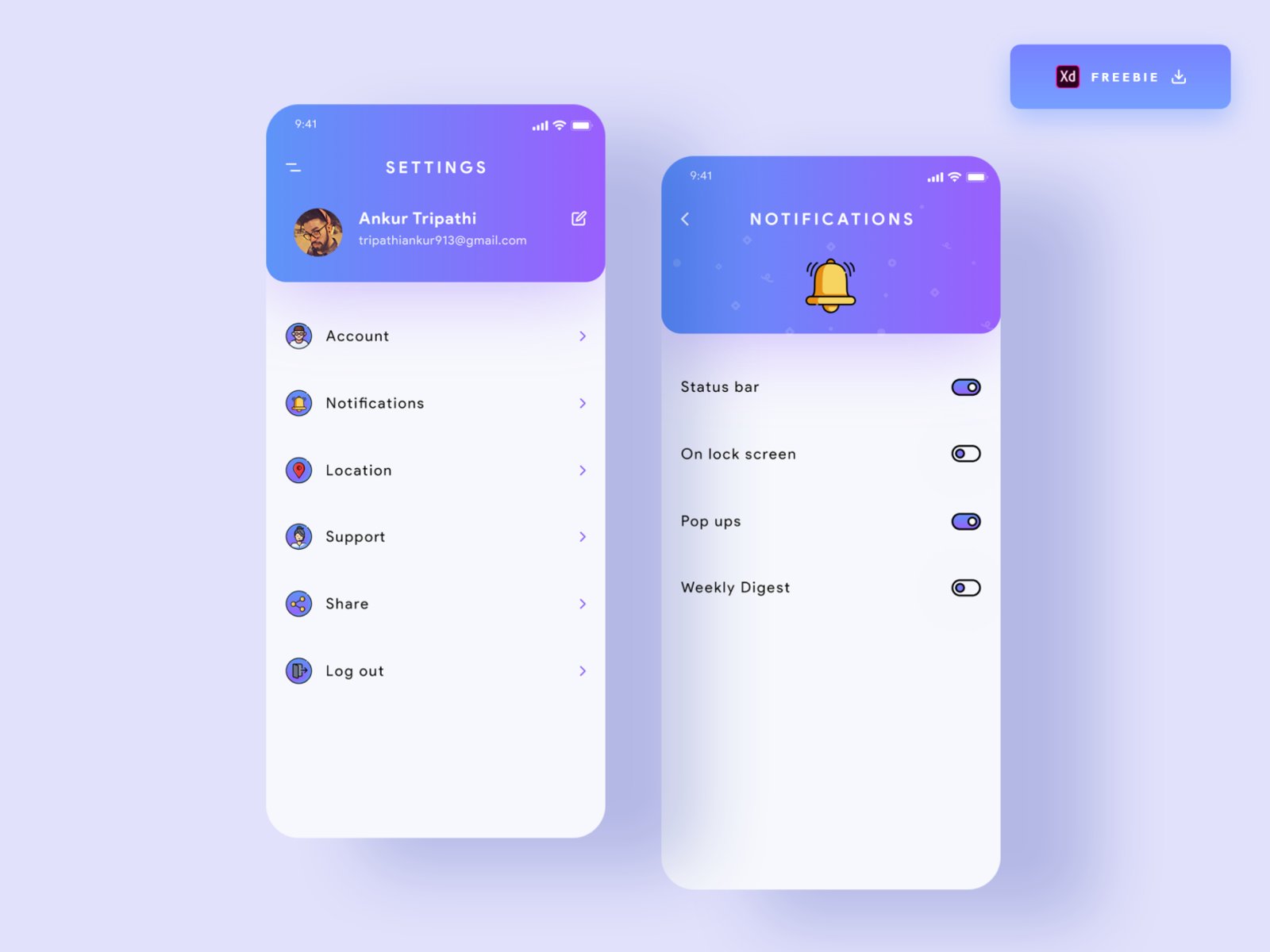 Settings For Mindly App Intellihety