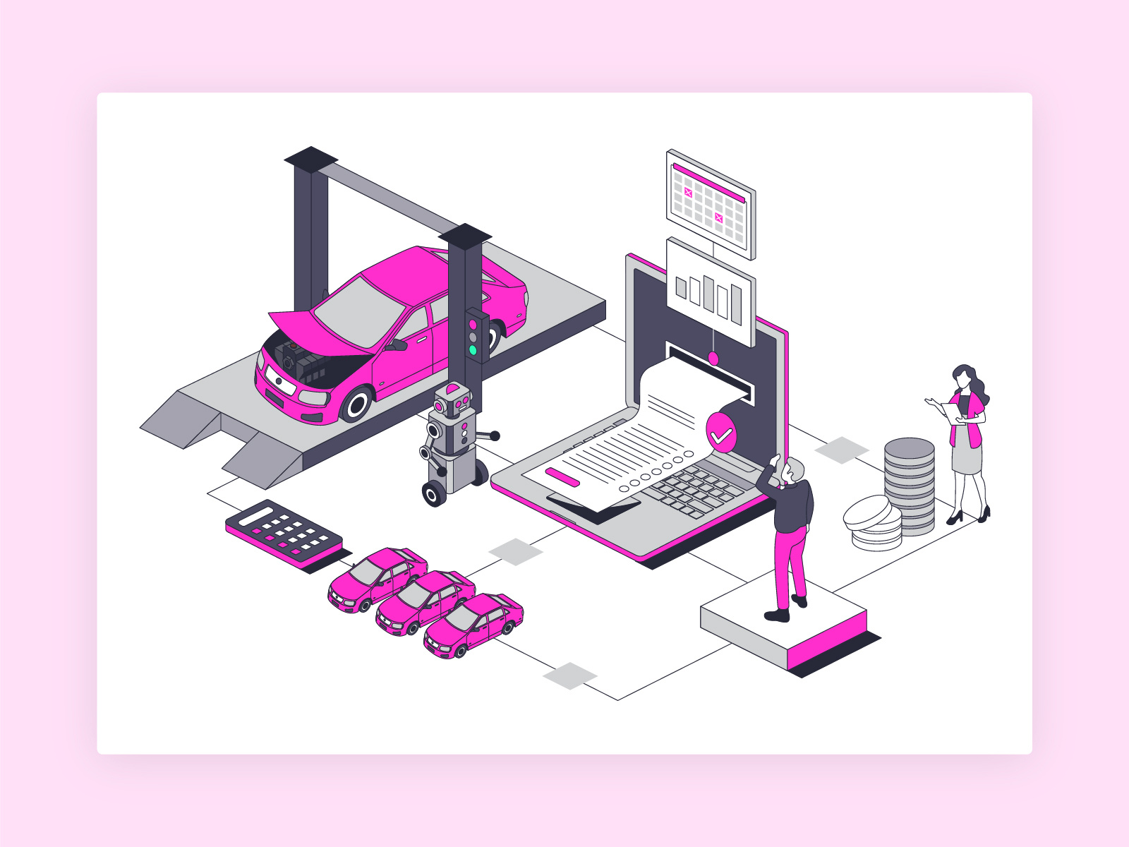 TecAlliance TecFleet - Smart by Gyarfas Csilla - Julia on Dribbble