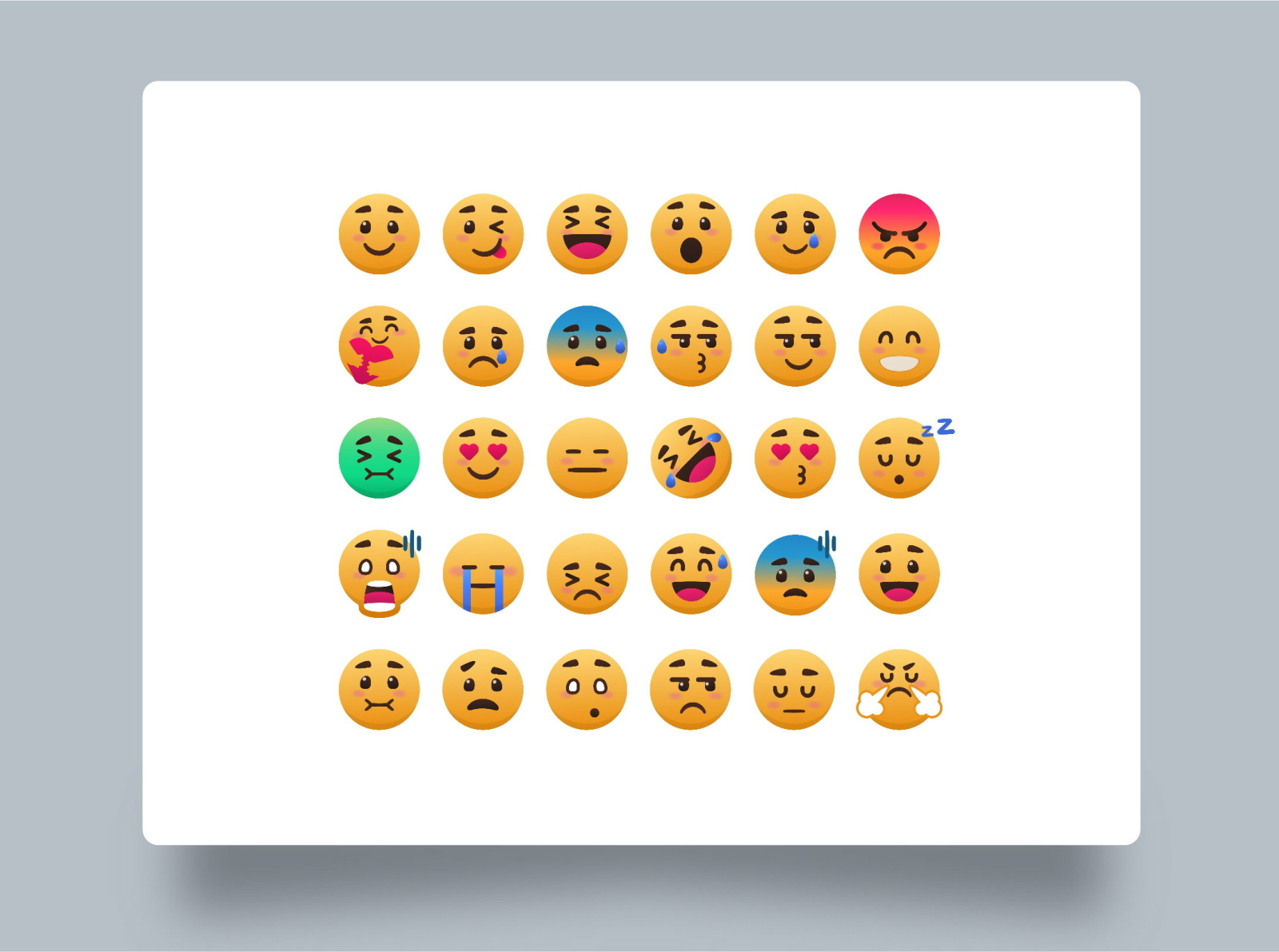 Expressive emoji by suherman jodi on Dribbble