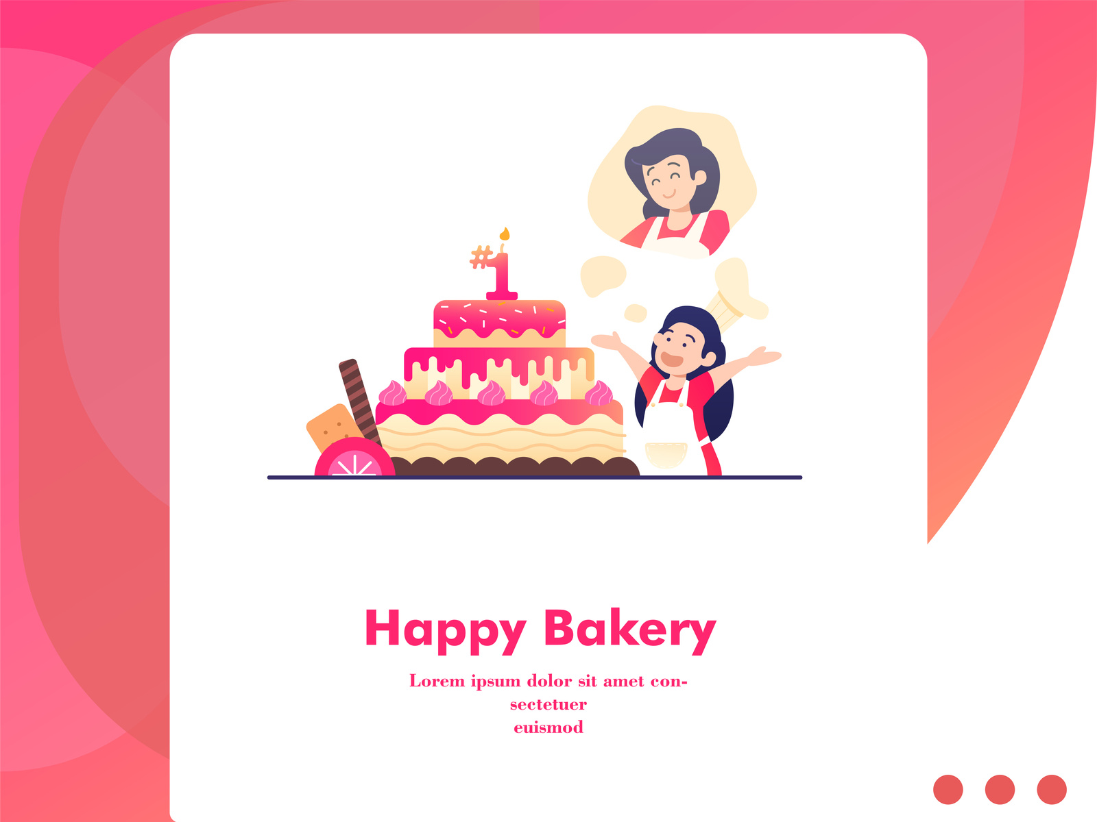 Happy bakery by suherman jodi on Dribbble