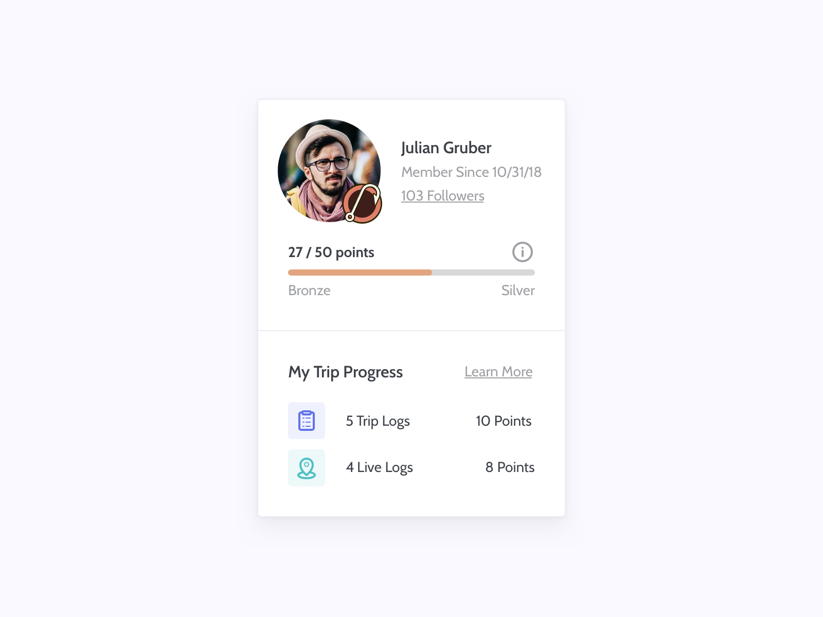 Fishing Profile by Brian Moon 🌙 on Dribbble