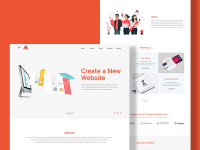 Creative Location Website by rakesh borse on Dribbble