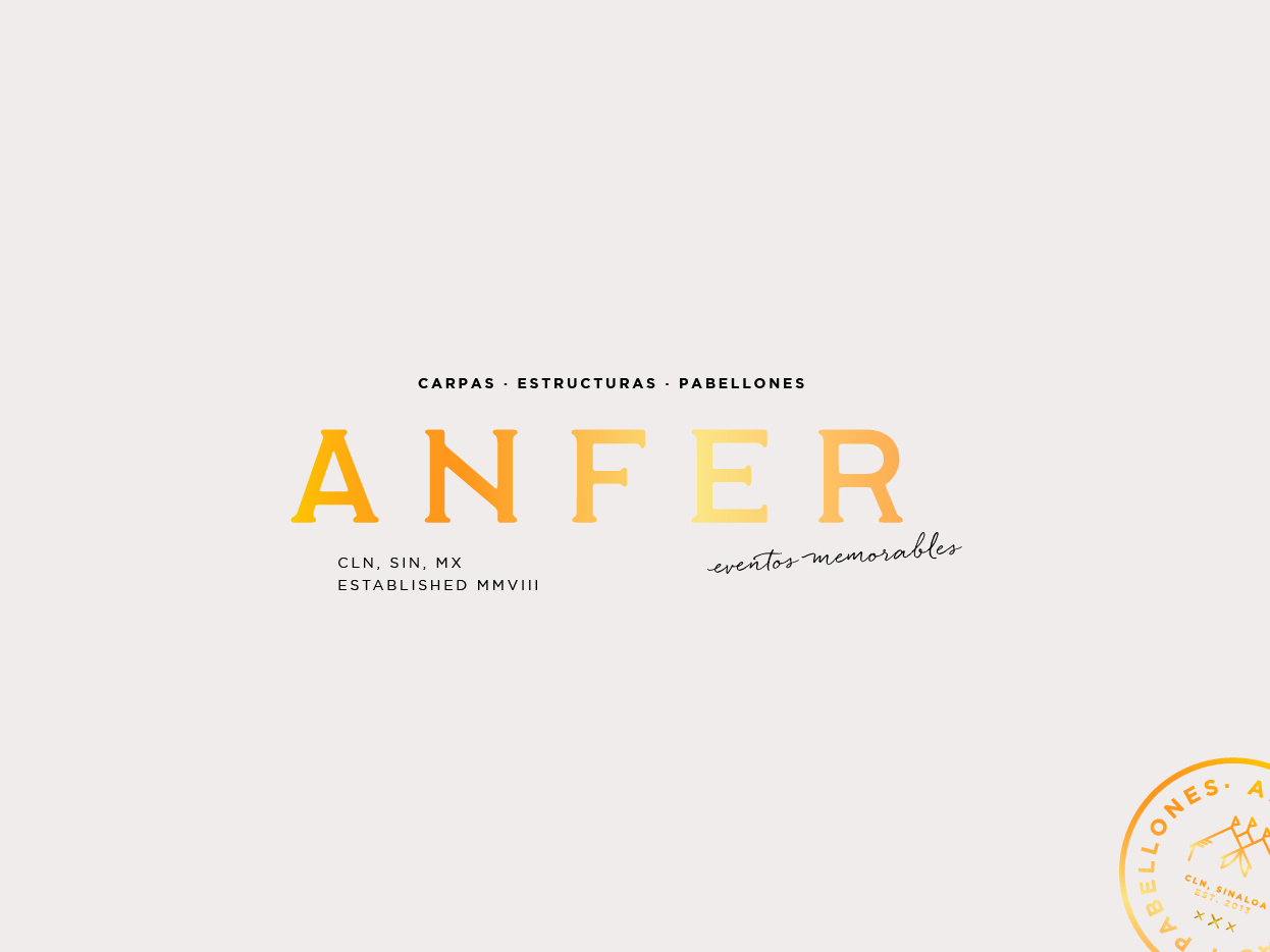 ANFER - Rebranding by ÁTICO on Dribbble