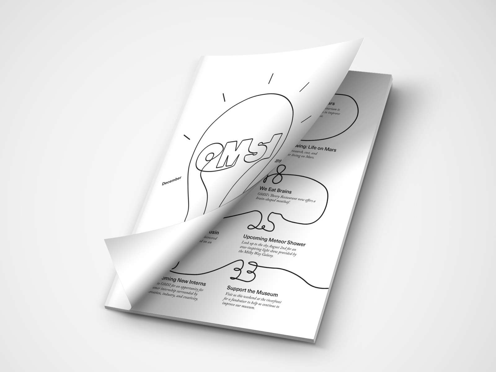 OMSI Newsletter By Scout Brubaker On Dribbble