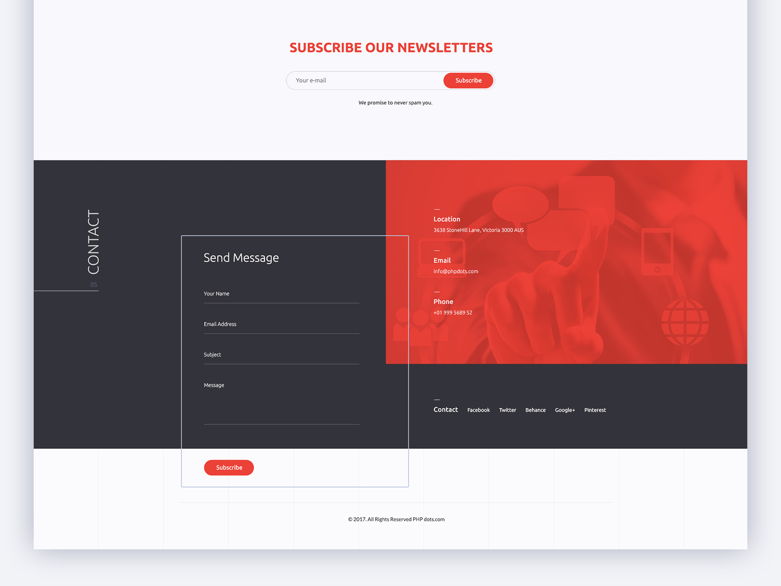 Service Provider : Website Design by Hiren Patel on Dribbble