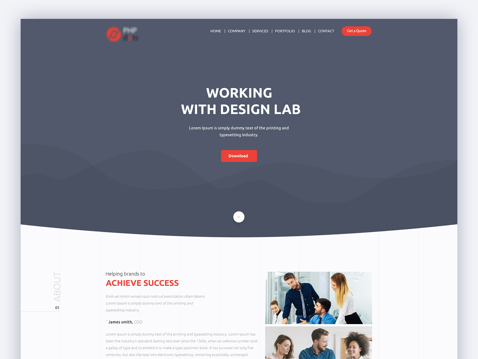 Service Provider : Website Design by Hiren Patel on Dribbble