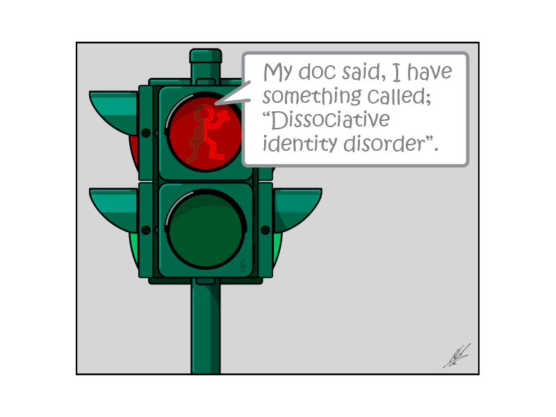 Split Personality by michael gehrhardt on Dribbble