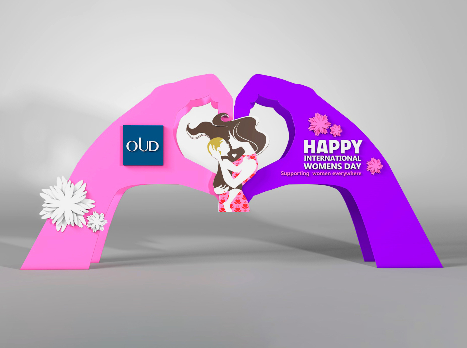 International women's day gate design by Arwa Elshatanofy on Dribbble