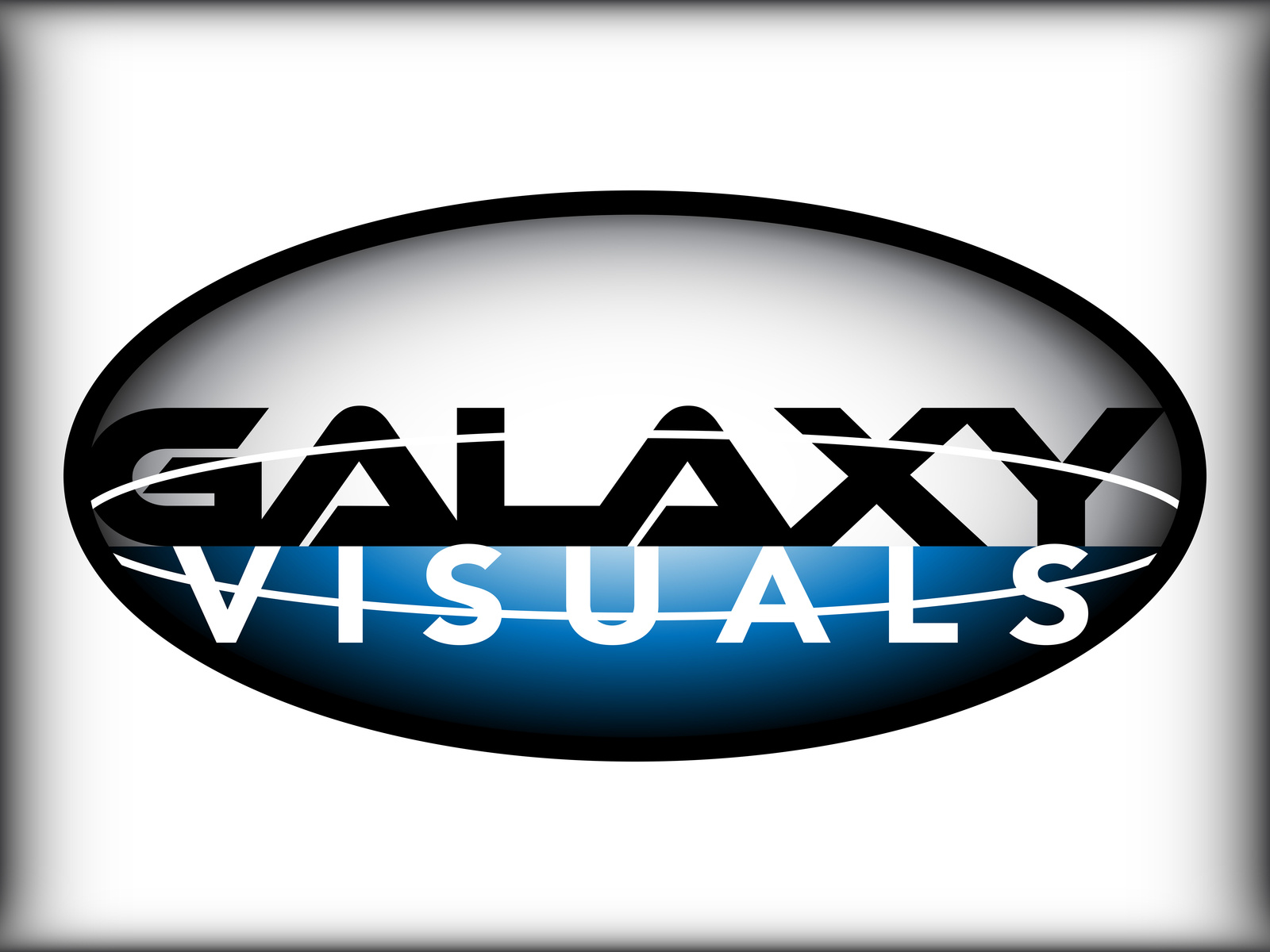 Galaxy Visuals Blue Logo by Vassili Sotos on Dribbble
